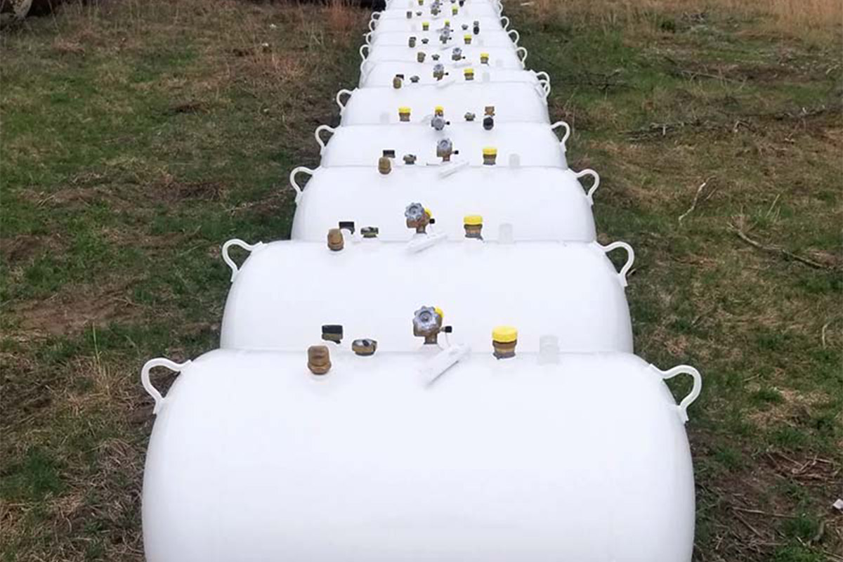 124 Gallon ASME Tank AG - Aultra Tank & Equipment